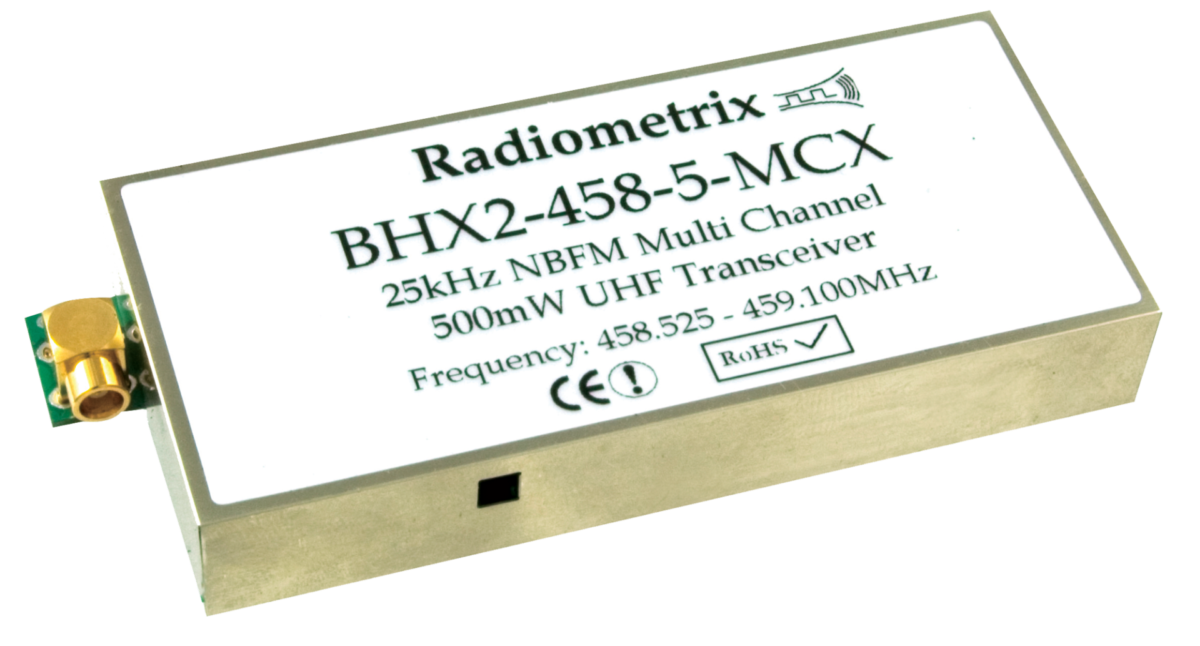 BHX2 | Narrow Band FM Multi-channel 500mW UHF Transceiver