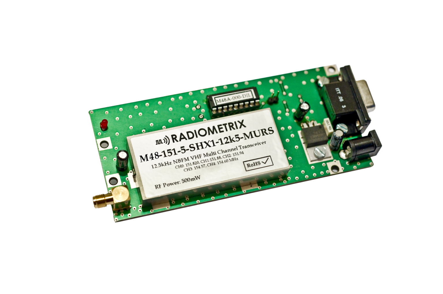 M48-144-SHX1 | 500mW VHF NBFM multi channel radio modem