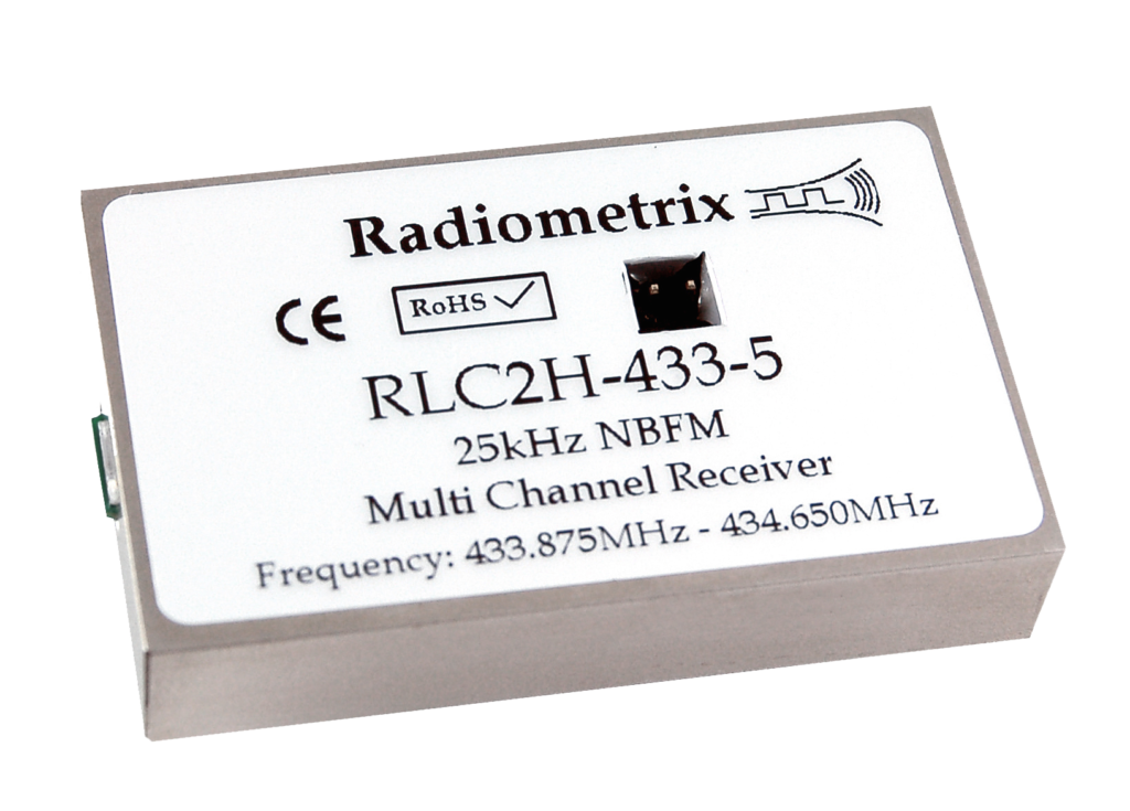 RLC2H | UHF Narrow Band FM Low Cost multi channel radio receiver