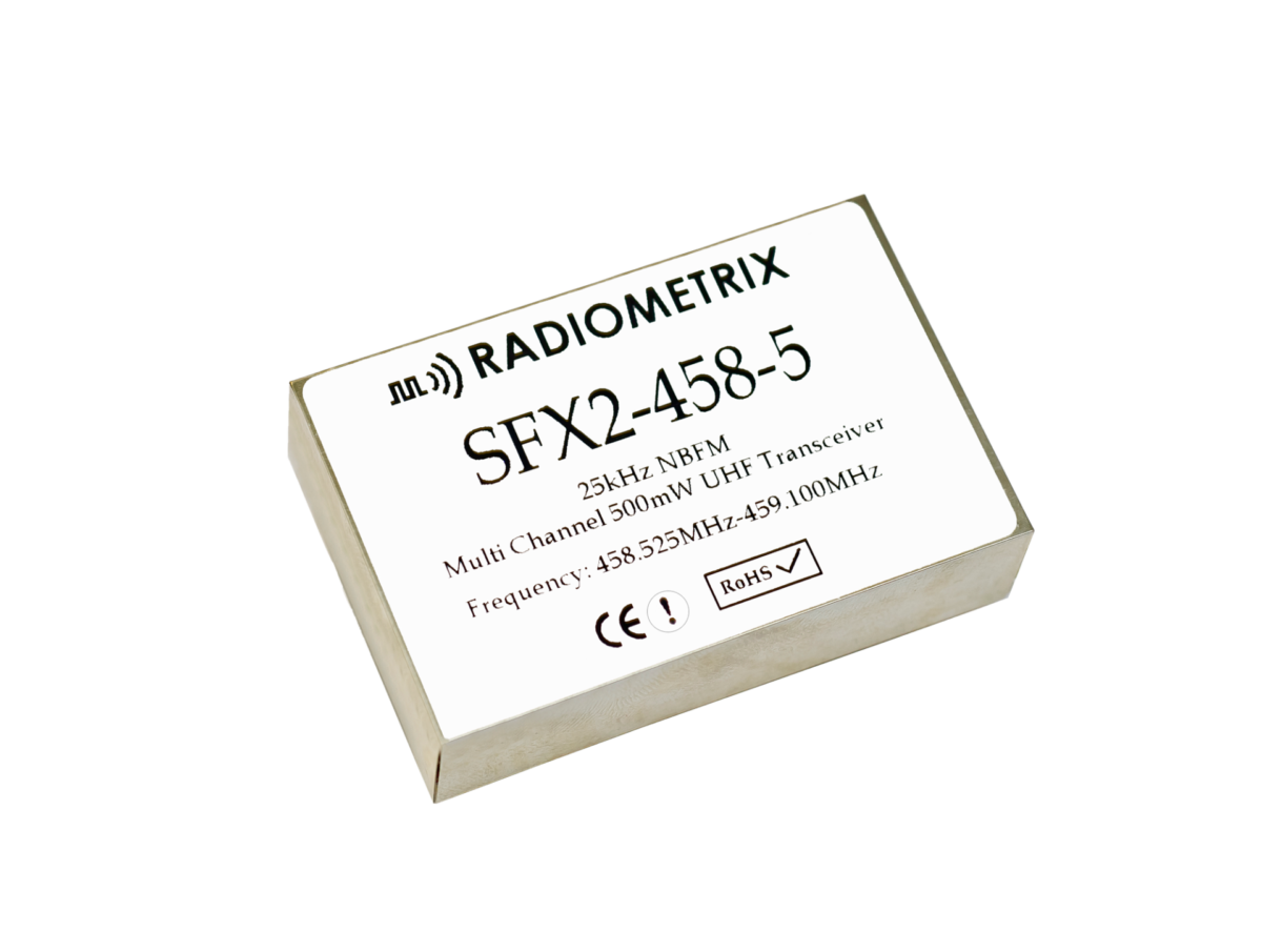 SFX2 | 500mW NBFM Multi-channel UHF Transceiver