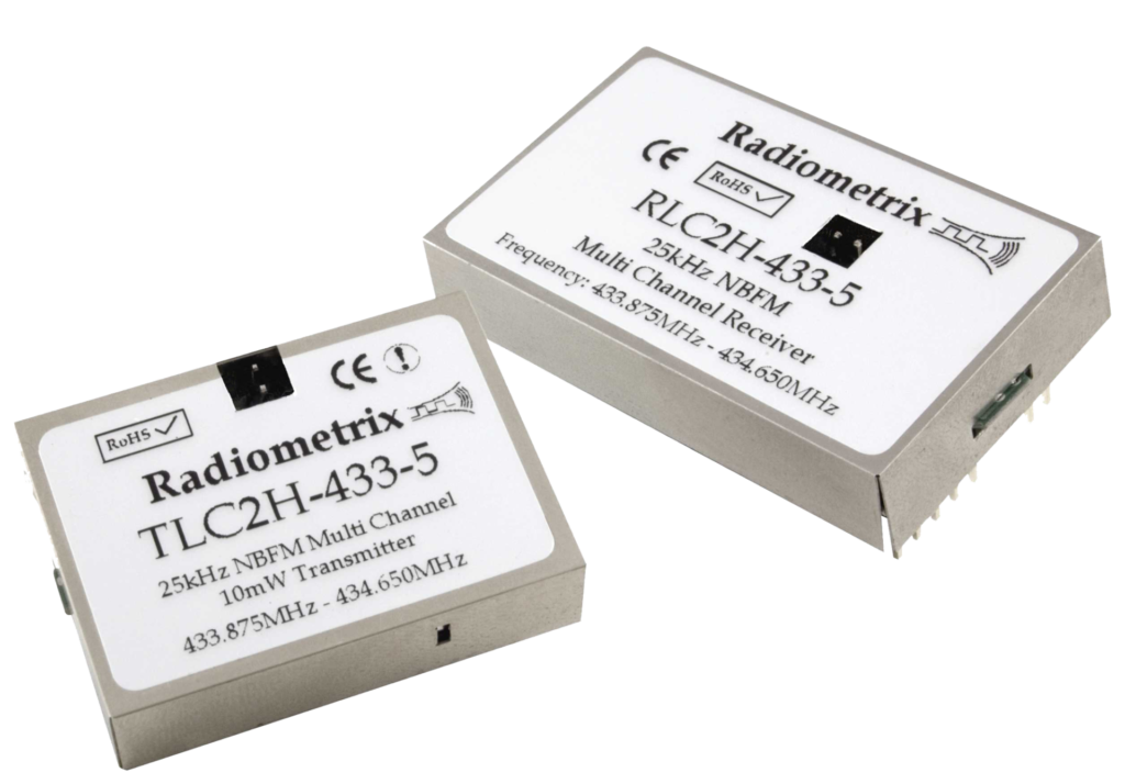 TLC2H | UHF Narrow Band FM Low Cost multi channel radio modules